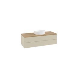 Villeroy & Boch V&B Waschtischunterschrank mit Frontstruktur Antao 120x36x50cm, WBP hon. Oa, si Gr m Lac ; Villeroy & Boch (K21111HJ)