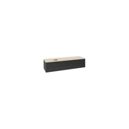 Villeroy & Boch V&B Waschtischunterschrank ohne Frontstruktur Antao 160x50cm, HL, WBP botti., bla m Lac ; Villeroy & Boch (K26053PD)