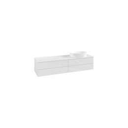 Villeroy & Boch V&B Waschtischunterschrank ohne Frontstruktur Antao 160x50cm, WBP-farbe Lac, glo wh. lacquer ; Villeroy & Boch (K27010GF)