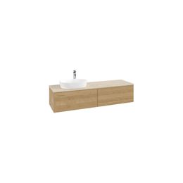 Villeroy & Boch V&B Waschtischunterschrank ohne Frontstruktur -Beleuchtung Antao 160x50cm, HL, WBP-farbe botti., hon. Oa ; Villeroy & Boch (L37053HN)