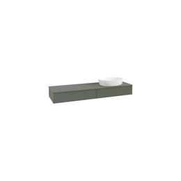 Villeroy & Boch V&B Waschtischunterschrank ohne Frontstruktur -Beleuchtung Antao 160x50cm, WBP-farbe Lac, lea gre. m Lac ; Villeroy & Boch (L16010HL)
