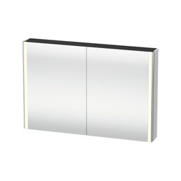 Duravit Uni-Spiegelschrank XSquare Steckd. F 120x80x15,5cm, No w m, 2 Tür, LED, wandhängend (XS7114039391000)
