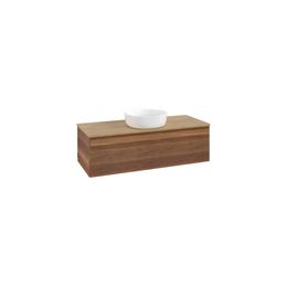 Villeroy & Boch V&B Waschtischunterschrank ohne Frontstruktur Antao 120x36x50cm, WBP-farbe hon. Oa, w. wal ; Villeroy & Boch (K32011HM)