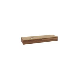 Villeroy & Boch V&B Waschtischunterschrank mit Frontstruktur -Beleuchtung Antao 160x50cm, WBP-farbe hon. Oa, warm walnut ; Villeroy & Boch (L15111HM)