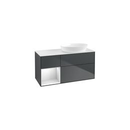 Villeroy & Boch V&B Waschtischunterschrank Wandbeleuchtung Finion 120cm, Pl w m, Rg w m Lac, md bl. m Lac ; Villeroy & Boch (GA41MTHG)