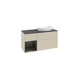 Villeroy & Boch V&B Waschtischunterschrank Finion 120cm, Pl b m, Rg bla m Lac, si Gr m Lac ; Villeroy & Boch (FA42PDHJ)