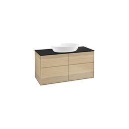 Villeroy & Boch V&B Waschtischunterschrank Wandbeleuchtung Finion 120x60,3cm, Abd.-Pl. bla m, Oak Veneer ; Villeroy & Boch (GA3200PC)