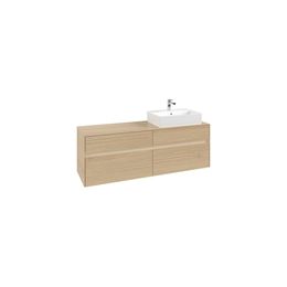 Villeroy & Boch V&B Waschtischunterschrank Collaro 160x54,8x50cm, WT r, LED 12W, Nord Oa ; Villeroy & Boch (C136B0VJ)