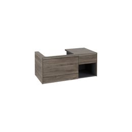 Villeroy & Boch V&B Waschtischunterschrank Beck. li Subway 3.0 100,1x42,25x51,6cm, m LE/Gr AL g, st. Oa ; Villeroy & Boch (C572L0RK)