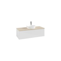Villeroy & Boch V&B Waschtischunterschrank ohne Frontstruktur Antao 120x36x50cm, HL, WBP botti., glo wh. Lac ; Villeroy & Boch (K32053GF)