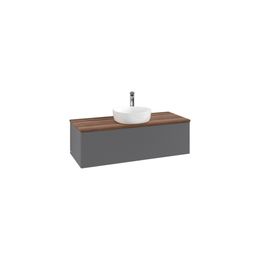 Villeroy & Boch V&B Waschtischunterschrank mit Frontstruktur, mit Beleuchtung Antao 120x36x50cm, HL, WBP w wa, A m Lac ; Villeroy & Boch (L32152GK)