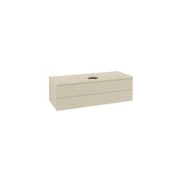 Villeroy & Boch V&B Waschtischunterschrank mit Frontstruktur, mit Beleuchtung Antao 120x36x50cm, HL, WBP botti., si Gr m Lac ; Villeroy & Boch (L21153HJ)