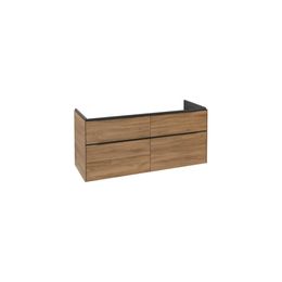 Villeroy & Boch V&B Waschtischunterschrank Subway 3.0 127,2x56,6x47,8cm, m LE/Gr vo b, Kan Oa ; Villeroy & Boch (C568L1RH)