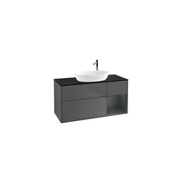 Villeroy & Boch V&B Waschtischunterschrank Wandbeleuchtung Finion 120cm, Pl b m, Reg md m Lac, Anthrac. m ; Villeroy & Boch (G952HGGK)