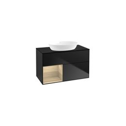 Villeroy & Boch V&B Waschtischunterschrank Wandbeleuchtung Finion 100, Pl bla m, Reg Oa ven, bla m Lac ; Villeroy & Boch (GA12PCPD)