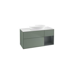 Villeroy & Boch V&B Waschtischunterschrank Wandbeleuchtung Finion 120cm, Pl w m, Reg md m Lac, Oli. m Lac ; Villeroy & Boch (GA71HGGM)