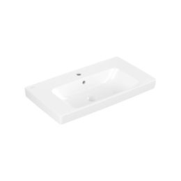 Villeroy & Boch V&B Waschtisch Architectura 80x44,5cm, 1 Hahnl., m &Uuml;L, wei&szlig; C-plus ; Villeroy & Boch (4A8780R1)