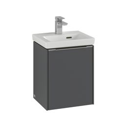Villeroy & Boch V&B Waschtischunterschrank Subway 3.0 35,1x42,9x30,9cm, Sch L/Gr AL gl, wh. Oa ; Villeroy & Boch (C58300AA)