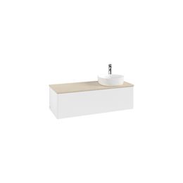 Villeroy & Boch V&B Waschtischunterschrank ohne Frontstruktur Antao 120x36x50cm, HL, WBP botti., wh. m Lac ; Villeroy & Boch (K34053MT)