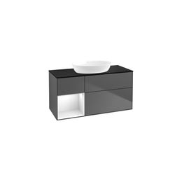 Villeroy & Boch V&B Waschtischunterschrank Wandbeleuchtung Finion 120cm, Pl b m, Rg g wh. Lac, Anthrac. m ; Villeroy & Boch (GA62GFGK)