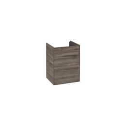 Villeroy & Boch V&B Waschtischunterschrank Collaro 41x54,6x34,4cm, WT mi, Anschl re, st. Oa ; Villeroy & Boch (C00501RK)