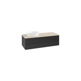 Villeroy & Boch V&B Waschtischunterschrank ohne Frontstruktur Antao 120x36x50cm, WBP-farbe botti., bla m Lac ; Villeroy & Boch (K22013PD)