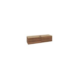 Villeroy & Boch V&B Waschtischunterschrank ohne Frontstruktur Antao 160x50cm, HL, WBP-farbe hon. Oa, w. wal ; Villeroy & Boch (K25051HM)