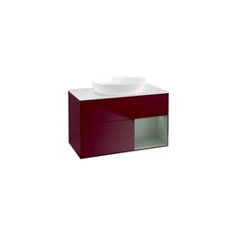 Villeroy & Boch V&B Waschtischunterschrank Wandbeleuchtung Finion 100, Pl wh. m, Reg Oli. m Lac, Peo m ; Villeroy & Boch (GA21GMHB)