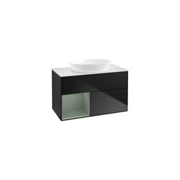 Villeroy & Boch V&B Waschtischunterschrank Wandbeleuchtung Finion 100, Pl wh. m, Reg Oli. m Lac, bla m Lac ; Villeroy & Boch (GA11GMPD)