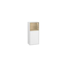 Villeroy & Boch V&B Seitenschrank Finion 41,8x93,6cm, r, Rg o Oa ven, glo wh. Lac ; Villeroy & Boch (F510PCGF)