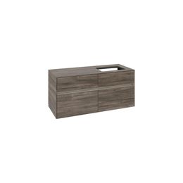 Villeroy & Boch V&B Waschtischunterschrank Collaro 120x54,8x50cm, WT r, LED 8,8 W, st. Oa ; Villeroy & Boch (C114B0RK)
