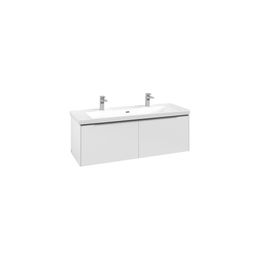 Villeroy & Boch V&B Waschtischunterschrank Subway 3.0 127,2x42,9x47,8cm, m LE/Gr Alu gl, P wh. ; Villeroy & Boch (C601L0VF)