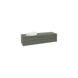 Villeroy & Boch V&B Waschtischunterschrank ohne Frontstruktur -Beleuchtung Antao 160x50cm, WBP-farbe Lac, lea gre. m Lac ; Villeroy & Boch (L26010HL)