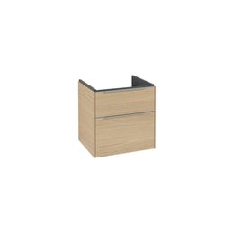 Villeroy & Boch V&B Waschtischunterschrank Subway 3.0 57,2x57,6x47,8cm, m LE/Gr AL gl, Nord Oa ; Villeroy & Boch (C578L0VJ)