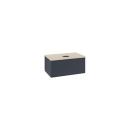 Villeroy & Boch V&B Waschtischunterschrank mit Frontstruktur Antao 80x36x50cm, WBP botti., md bl. m Lac ; Villeroy & Boch (K30113HG)