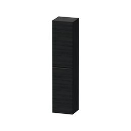 Duravit Hochschrank D-Neo 40x36cm, 1 T&uuml;r, 5 B&ouml;, An R, sw/Ei sw (DE1328RBD160000)