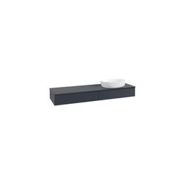 Villeroy & Boch V&B Waschtischunterschrank mit Frontstruktur Antao 160x50cm, WBP-farbe Lac, md bl. m Lac ; Villeroy & Boch (K16110HG)