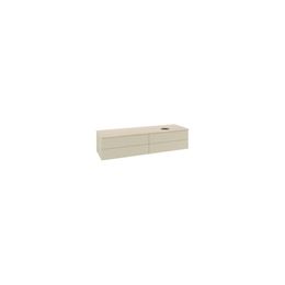Villeroy & Boch V&B Waschtischunterschrank mit Frontstruktur Antao 160x50cm, WBP-farbe botti., si Gr m Lac ; Villeroy & Boch (K27113HJ)