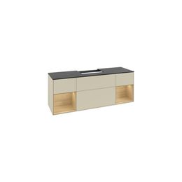 Villeroy & Boch V&B Waschtischunterschrank Finion 160cm, Reg Oa ven, si Grey Matt Lacquer ; Villeroy & Boch (F212PCHJ)