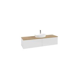 Villeroy & Boch V&B Waschtischunterschrank ohne Frontstruktur Antao 160x50cm, HL, WBP hon. Oa, glo wh. Lac ; Villeroy & Boch (K36051GF)