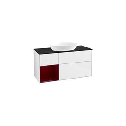 Villeroy & Boch V&B Waschtischunterschrank Wandbeleuchtung Finion 120cm, Pl b m, Rg Peo m Lac, glo wh. Lac ; Villeroy & Boch (GA62HBGF)