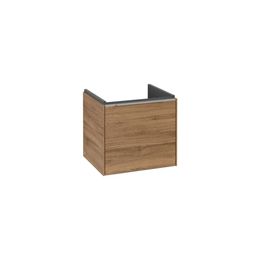 Villeroy & Boch V&B Waschtischunterschrank Subway 3.0 47,3x42,9x40,8cm, o LE/Gr Alu gl, Kan Oa ; Villeroy & Boch (C58000RH)