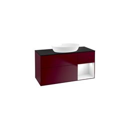 Villeroy & Boch V&B Waschtischunterschrank Wandbeleuchtung Finion 120cm, Pl bla m, Reg glo wh. Lac, Peo m ; Villeroy & Boch (GA72GFHB)