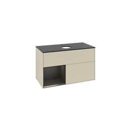 Villeroy & Boch V&B Waschtischunterschrank Finion 100, Pl b m, Reg bla m Lac, si Gr m Lac ; Villeroy & Boch (F772PDHJ)