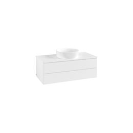 Villeroy & Boch V&B Waschtischunterschrank mit Frontstruktur Antao 100x36x50cm, WBP-farbe Lac, wh. m Lac ; Villeroy & Boch (K20110MT)