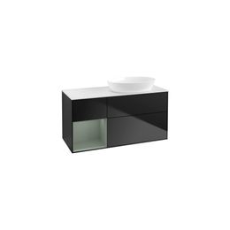 Villeroy & Boch V&B Waschtischunterschrank Wandbeleuchtung Finion 120cm, Pl w m, Reg Oli. m Lac, bla m Lac ; Villeroy & Boch (GA41GMPD)