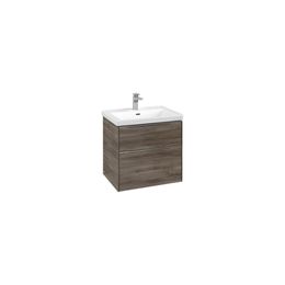 Villeroy & Boch V&B Waschtischunterschrank Subway 3.0 62,2x57,6x47,8cm, m LE/Gr Alu gl, st. Oa ; Villeroy & Boch (C576L0RK)
