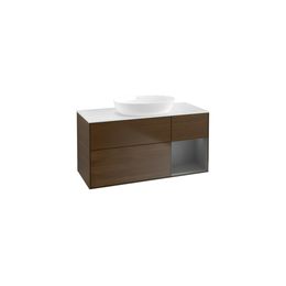 Villeroy & Boch V&B Waschtischunterschrank Wandbeleuchtung Finion 120cm, Pl w m, Rg A m Lac, wal ven ; Villeroy & Boch (GA71GKGN)