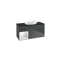 Villeroy & Boch V&B Waschtischunterschrank Wandbeleuchtung Finion 120cm, Pl b m, Rg w m Lac, md bl. m Lac ; Villeroy & Boch (GA62MTHG)