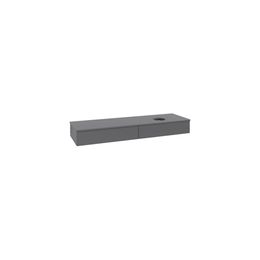 Villeroy & Boch V&B Waschtischunterschrank ohne Frontstruktur -Beleuchtung Antao 160x50cm, WBP-farbe Lac, Anthrac. m Lac ; Villeroy & Boch (L16010GK)